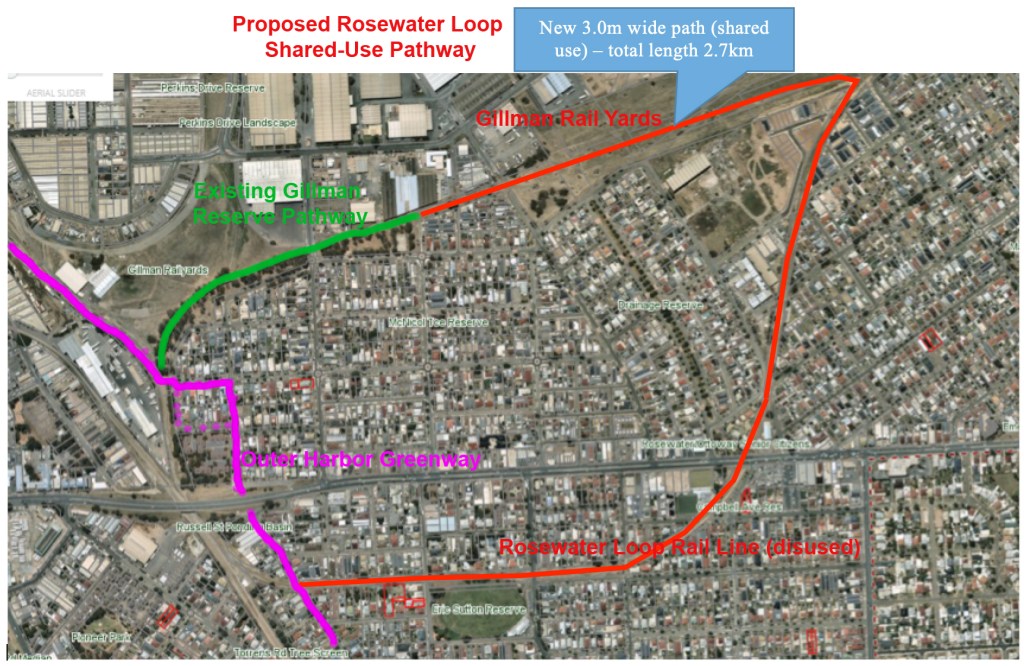 Pathways of Desire: The ‘Rosewater Loop’. | PortBUG: The Port Adelaide ...